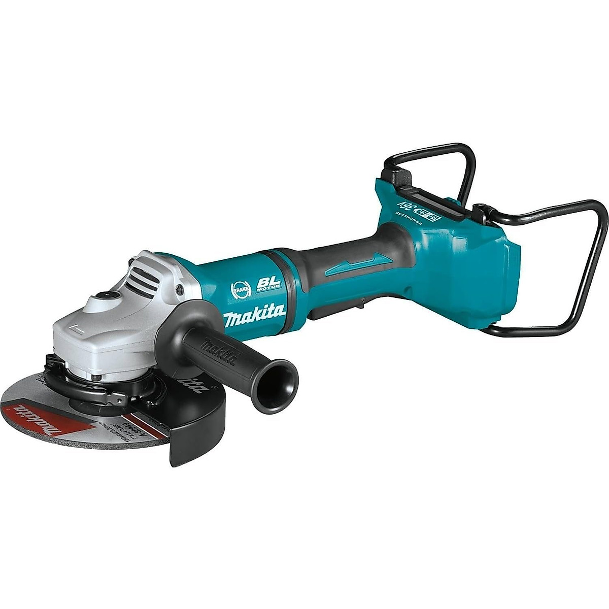 Makita XAG12Z1 18V X2 LXT Lithium-Ion 36V Brushless Cordless 7" Paddle Switch Cut-Off/Angle Grinder, with Electric Brake, Tool Only