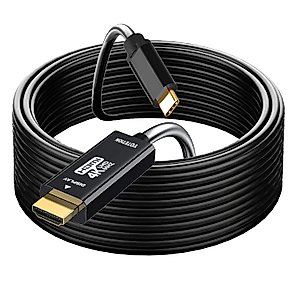 USB C to HDMI Cable 25FT 4K60HZ,USB Type C to HDMI Adapter, Thunderbolt 3/4 to HDMI Cable Compatible with Galaxy S22 /S20, MacBook Pro/Air 2020, iPad Pro 2021/2020, Surface Book 2, XPS 15