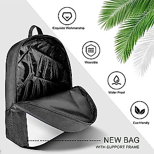 ANTRYX 3pcs Set Unisex Travel Backpack With Insulated Lunch Box/Printed Pencil Pouch For Women Work