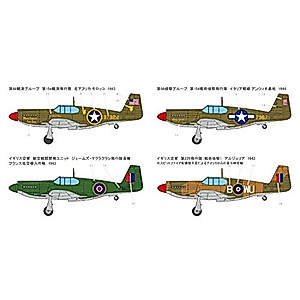 Academy 1/48 US Army Air Force P-51 Mustang North African Front Plastic Model 12338