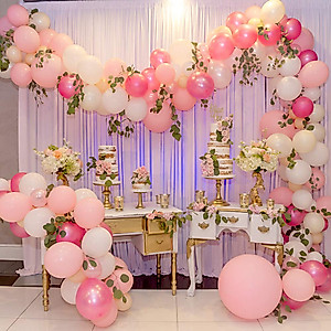 Balloon Arch kit & Balloon Garland Kit, 3 Rolls Balloon Arch Tape Strip with 3 Rolls Balloon Glue Point for Balloon Garland Strip for Birthday Wedding Baby Shower Party to Make Ballon Arch Garland