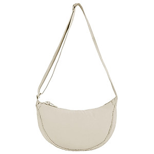 Crossbody Bag Hobo Sling Crescent Bag Women Men Trendy Small Shoulder Bag Purse Dumpling Bag Casual Handbag Adjustable Strap