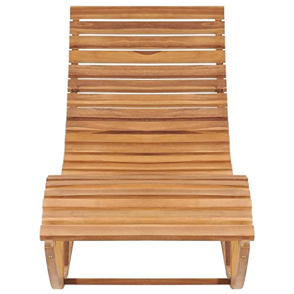 BaraSh Rocking Sun r with Cushion Patio Swivel Rocker Chairs Wooden Recliner Wood Outdoor Chair Wicker Rocking Chair Solid Teak Wood