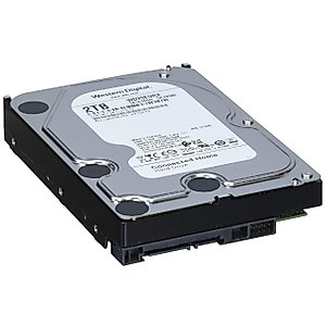 WD 2 TB WD AV-GP SATA III Intellipower 64 MB Cache Bulk/OEM AV Hard Drive WD20EURX (Renewed)