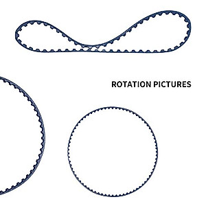 Upgraded 360 380 Pool Cleaner Belt Replacement Kit by Sikawai 9-100-1017 Small and Large Belt Replacement Fit for Pola-riss 360 Belts Pola-riss 380 Belts