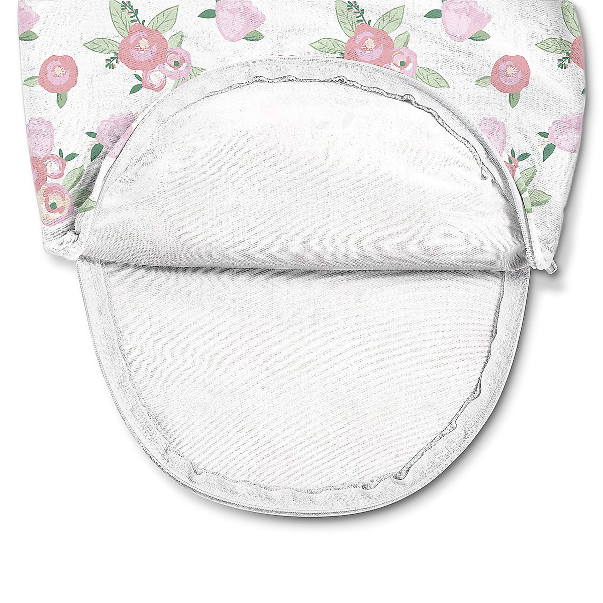 SwaddleMe Luxe Easy Change Swaddle – Size Small/Medium, 0-3 Months, 2-Pack (Water Color Floral)