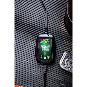 Battery Tender 800mA 12V Weather Resistant Battery Charger and Maintainer - Marine and Automotive Smart Fully Automatic for Boats Watercraft - Selectable Lead Acid Lithium - 022-0150-DL-WH