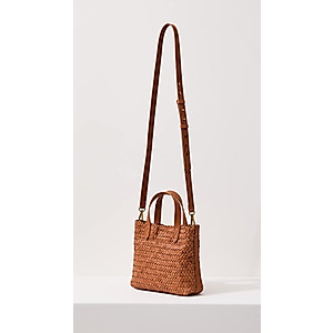 Madewell Women's The Small Transport Crossbody, Burnished Caramel, Brown, One Size