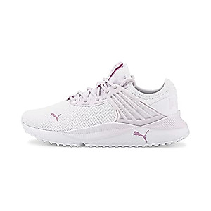 PUMA Women's Pacer Future Sneaker Wht/Lvndr 7 Medium US