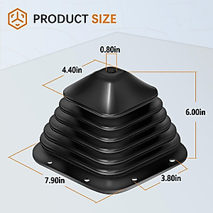 Camoo 924-5405 Automatic/Manual Transmission Shift Boot Compatible with Select Kenworth Models OEM Replacement Part Number K042-79.