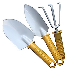 Kids Helper Women Garden Tools Set for Children 3 Pieces with Shovel Trowel Cultivator