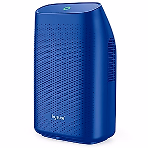 Hysure Dehumidifier for Home, 70oz Electric Gun Safe Portable Dehumidifiers for 500 Sq.ft, Quiet Small Dehumidifier Auto Shut off for Basement Bathroom Bedroom Office Laundry Room RV