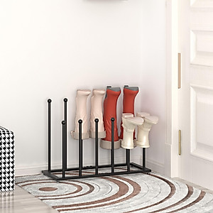 SINKHANUN Boot Rack Shoe Organizer - Stainless Steel Boot Organizer for Tall Boots, Rain Boot for Entryway, Closet Floor