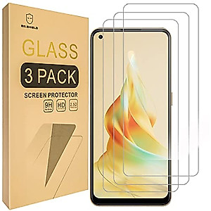Mr.Shield [3-Pack] Designed For OPPO Reno8 T 4G / Reno 8T 4G [4G LTE ONLY] (Will NOT for 5G Version [Tempered Glass] [Japan Glass with 9H Hardness] Screen Protector with Lifetime Replacement