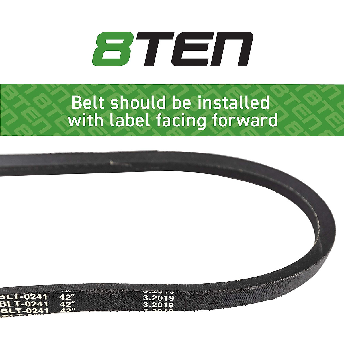 8TEN Drive Belt for MTD 954-0468 754-0468 LT-2200 1800 1500 Toro LX500 LX420 LX425