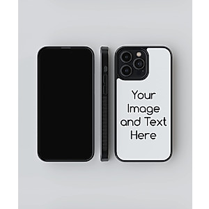 Upload Your Image | Make Your Own Phone Case | Compatible With Apple iPhone 15 Pro Max, iPhone 14 Pro Max, 14 Pro, 14 Max, 13 Pro Max Mini, 12, 11 Pro Max iPhone X XS Max XR 8 7 Plus