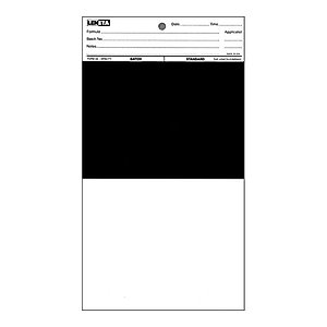 Leneta 2A Paint Test Chart, Opacity, Form 50 (Pack of 1500)