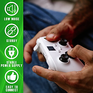 Replacement for Xbox One Power Supply - 2023 USA Version for Xbox 1 Power Cord - Ultra Quiet Successor for Original Xbox 1 Power Supply Brick Charger AC Adapter - 100 - 240V - Output DC 220W 12 Volt