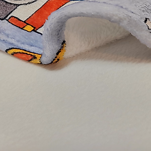 Fire Truck Toddler Bed Blanket, Firefighter Blanket for Boys Kids, Truck Blanket for Kids, Soft Warm Cozy Fleece Throw Blankets Gifts 40x50 Inch