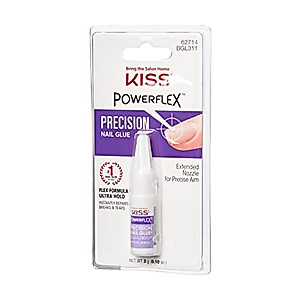 Kiss Powerflex-Precision Glue, 0.11 Fluid Ounce
