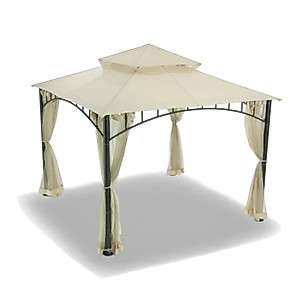 Garden Winds Replacement Canopy for Summer Veranda Gazebo Models L-GZ093PST, G-GZ093PST, (Will NOT FIT Any Other Frame)