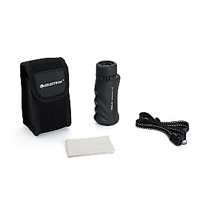 Celestron – Nature 10x25 Monocular – Outdoor and Birding Monocular – Multi-Coated Optics – Fogproof and Waterproof Monocular – Rubber Armored