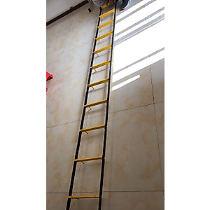 Fire Emergency Set !3ft Ladder + Fire Blanket for Home - Rescue Kit - Fire Escape