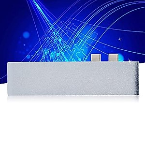 USB Hub, Multiport 7 in 2 Mini USB Adapter for