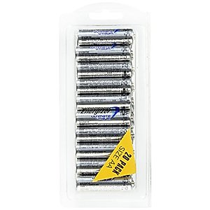 Energizer Ultimate Lithium AA Size Batteries - 20 Pack