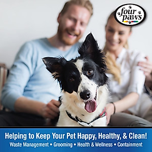 Four Paws Expandable Dog Gate, Wood Gate for Dogs, 3-Panel 24-68" W x 17" H