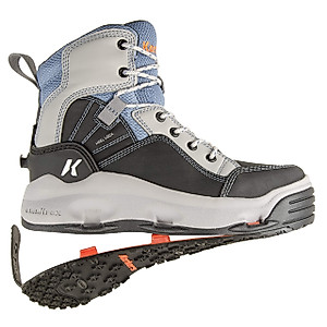 Korkers Buckskin Mary Women's Wading Boots - Durable and Non-Corrosive - Includes Interchangeable Felt & Kling-On Soles - Size 7