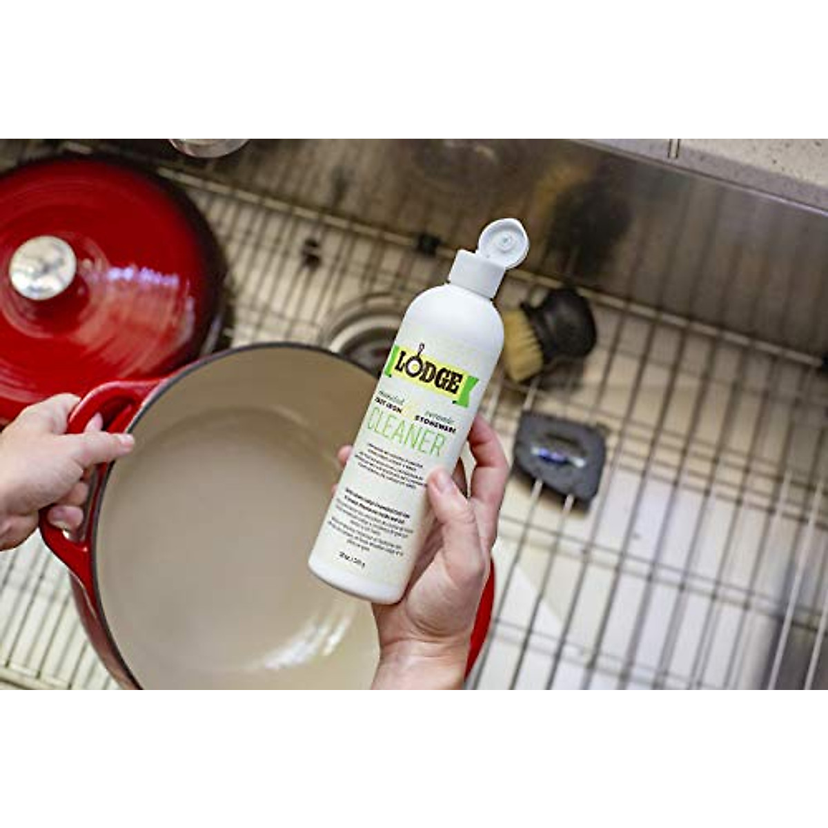 Lodge Enameled Cast Iron & Ceramic Stoneware Care Kit