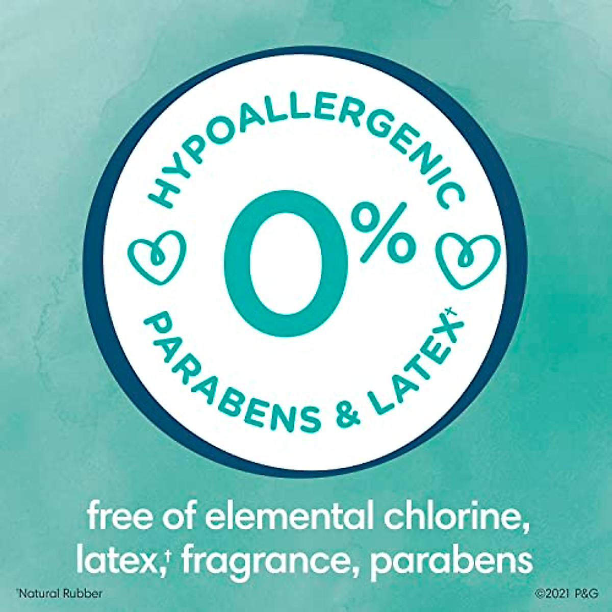 Diapers Size 2, 186 Count - Pampers Pure Protection Disposable Baby Diapers, Hypoallergenic and Unscented Protection (Packaging & Prints May Vary)