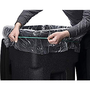 Rubber Bands for 64-65 Gallon Trash Cans (Value 6 Pack)