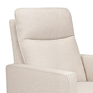 DaVinci Gabby Pillowback Swivel Glider in Beach, Greenguard Gold & CertiPUR-US Certified