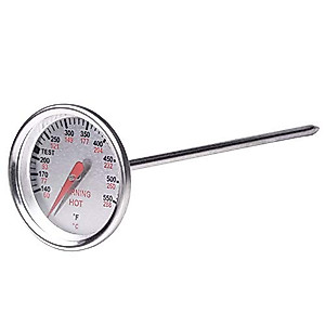 DOZYANT 9815 Accurate Grill Thermometer Replacement 62538 for Weber Genesis Silver B/C, Genesis Gold B/C, Genesis 1000-5500 Series, Temperature Gauge with a 5" Probe, Thermostat for Weber Gas Grill