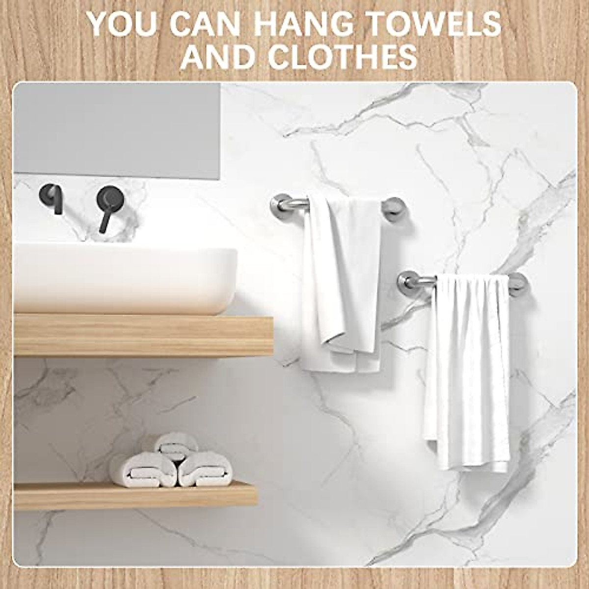 12 Inch Satin Brushed Nickel Shower Grab Bar - 1" Diameter, iMomwee Stainless Steel Bathroom Grab Bar Handle, Balance Bar for Shower and Wall, Safety Hand Rail Support, Handicap Elderly Assist Handle