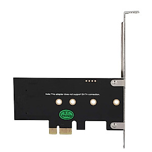M.2 PCIe PCI E Adapter, M.2 to PCI E3.0 X1 Expansion Card,M2 SSD NGFF NVME (m Key) to PCIe 3.0 x 1 Adapter with Low Profile Bracket for Desktop PCI Express Slot