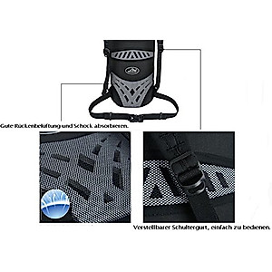 WINDCHASER Cycling Backpack, 10L Bicycle Backpack Waterproof Breathable Bag for Outdoor Travel Hiking Climbing Biking Running Skiing (Grey)