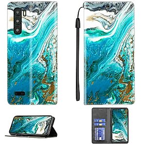 Aroepurt Sky Elite G63 Case Compatible with Sky Devices Elite G63 Phone Case Cover PU Leather Kickstand Magnetic Wallet Case CPT13