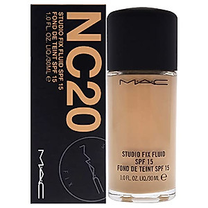 M·A·C Studio Fix Fluid SPF 15 - NC20 Foundation Women 1 oz