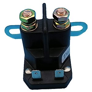 Tuzliufi Starter Solenoid Relay Compatible with 725-04439 725-04439A AM130365 AM132990 AM133094 AM138068 AM138497 GY00185 247288852 PGT9000 247203701 247374880 247889980 247889981 12V 4 Terminals Z403