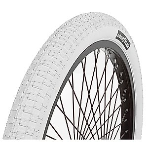 Goodyear Folding Bead BMX Bike Tire, 20 x 2.125, White