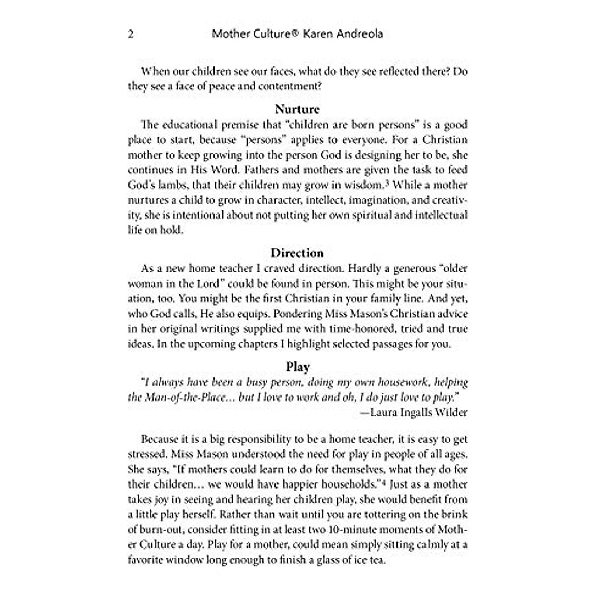 Mother Culture ®: For a Happy Homeschool