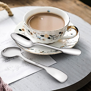 LIANYU Superior 18/10 Silverware Flatware Set for 12, 60-Piece Stainless Steel Flatware Set, Fancy Cutlery Tableware Set for Kitchen Restaurant Wedding, Mirror Polish, Dishwasher Safe