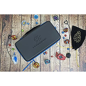 MONGPIENS Bey Battling Tops Soft Carrying Case Waterproof Storage box Organizer for Burst Blade Spinning Top and Launcher (Large)