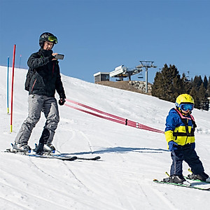 BOXOB Ski and Snowboard Harness for Kids, Kids Climbing Harness Ski Harness Vest& Leash for Toddler Snowboard Beginners