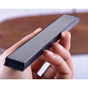 10Pcs Diamond Knife Sharpening Stones Set, 80#200#400#500#600#800#1000#1500#2000#3000 Grit, Diamond Whetstones with a Non-Slip Base for Ruixin Sharpener, Knife Sharpener for Kitchen Outdoor