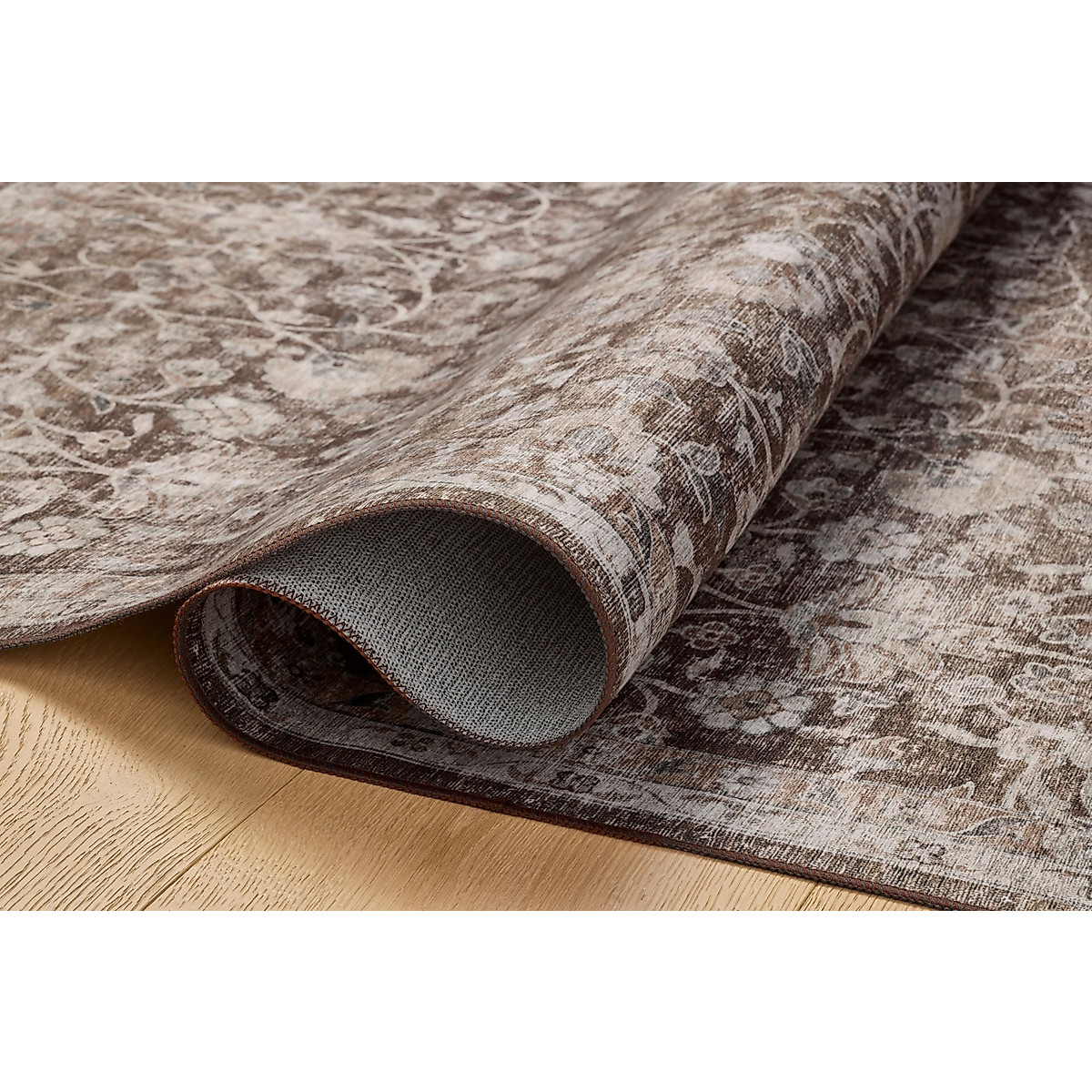 Loloi Amber Lewis Josie Collection JOS-02 Earth/Natural 7'-6" x 9'-6" Area Rug