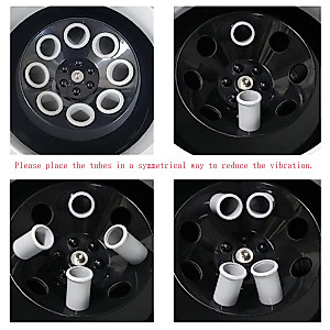 SHengwin Lab Benchtop Centrifuge Machine 10ml/15ml x 8, Laboratory PRP Centrifuge with Speed and Time, Lab Low Speed Desktop Centrifugal Machine 100-4000rpm